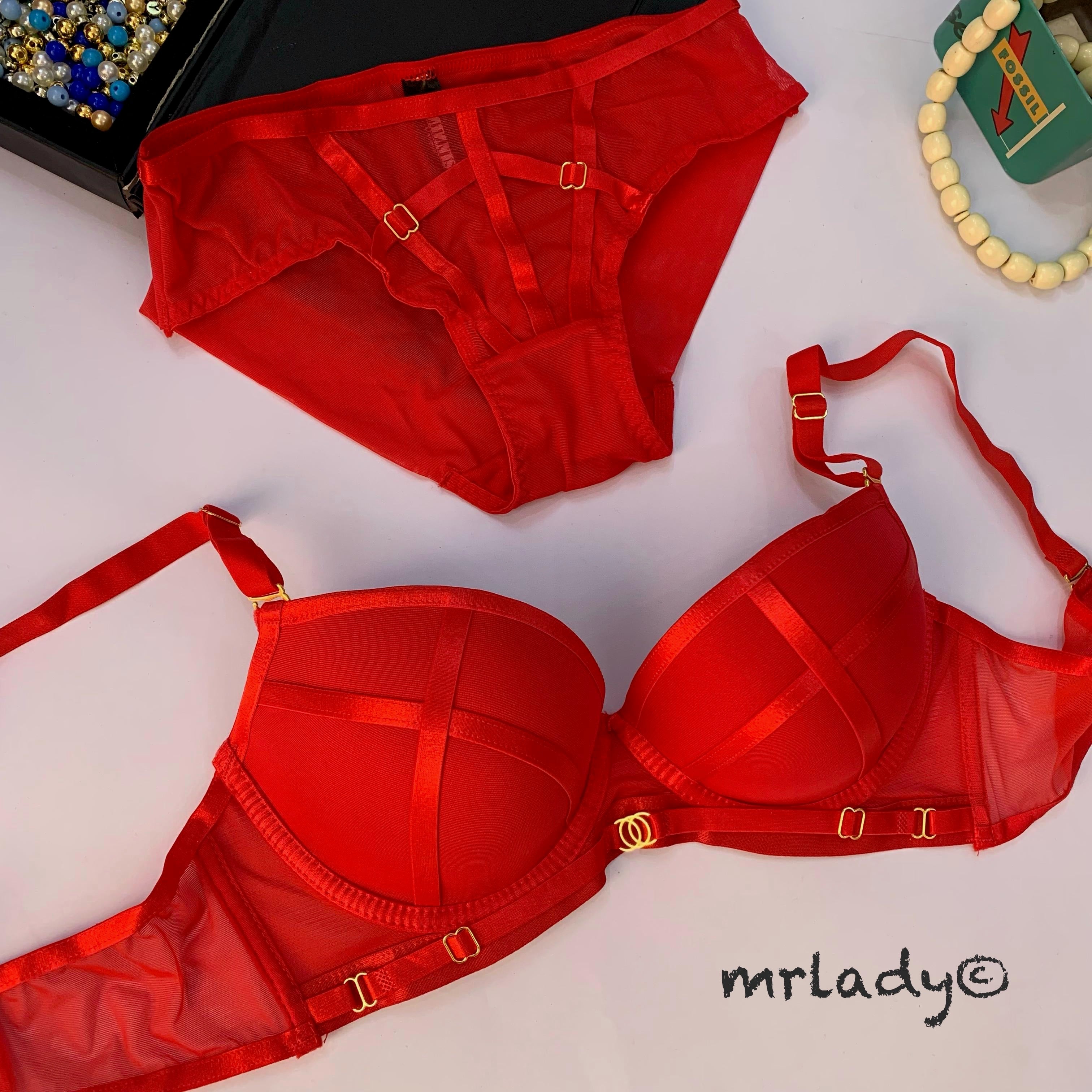 WONDER WOMEN THIN PAD BRA SET – mrlady